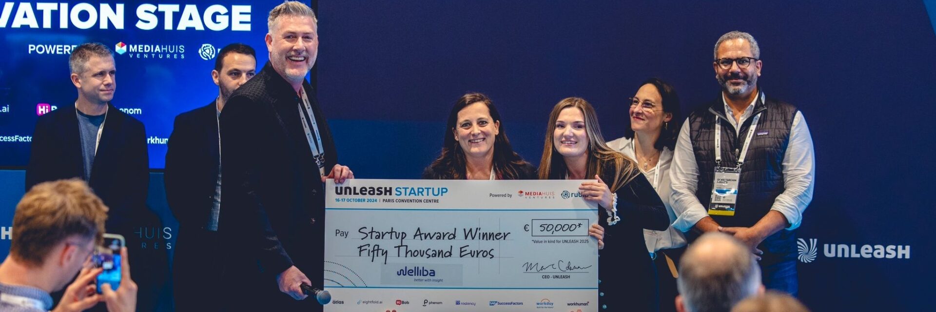 Welliba crowned winner of the UNLEASH Startup 2024 Award | UNLEASH
